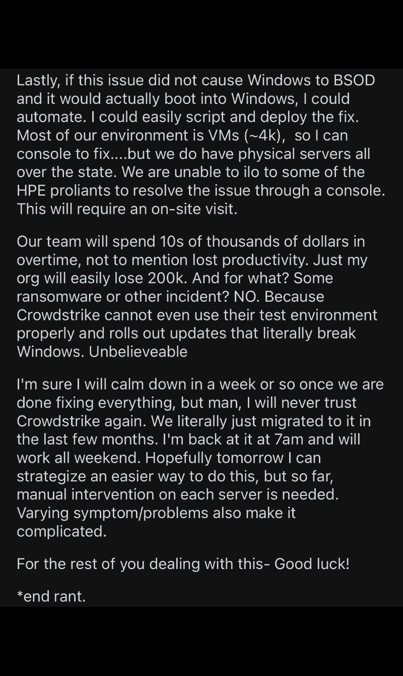 In-Depth Technical Document on the CrowdStrike BSOD Incident